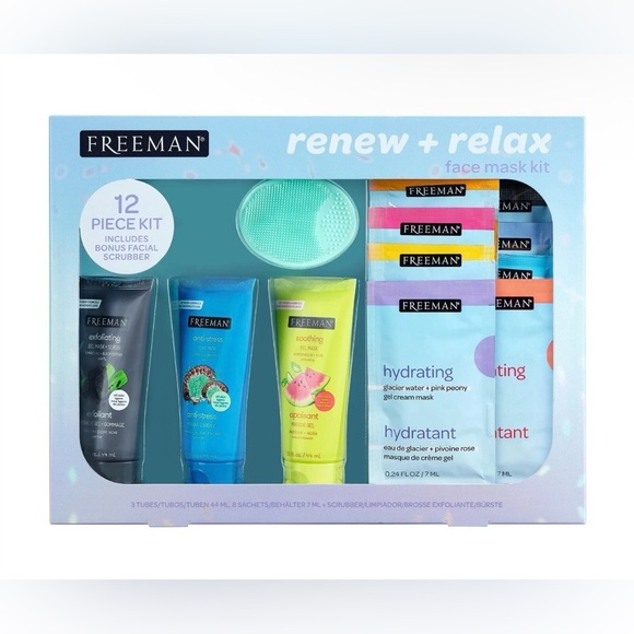 Freeman | Skincare | Freeman Limited Edition Renew Relax Face Mask Kit ...